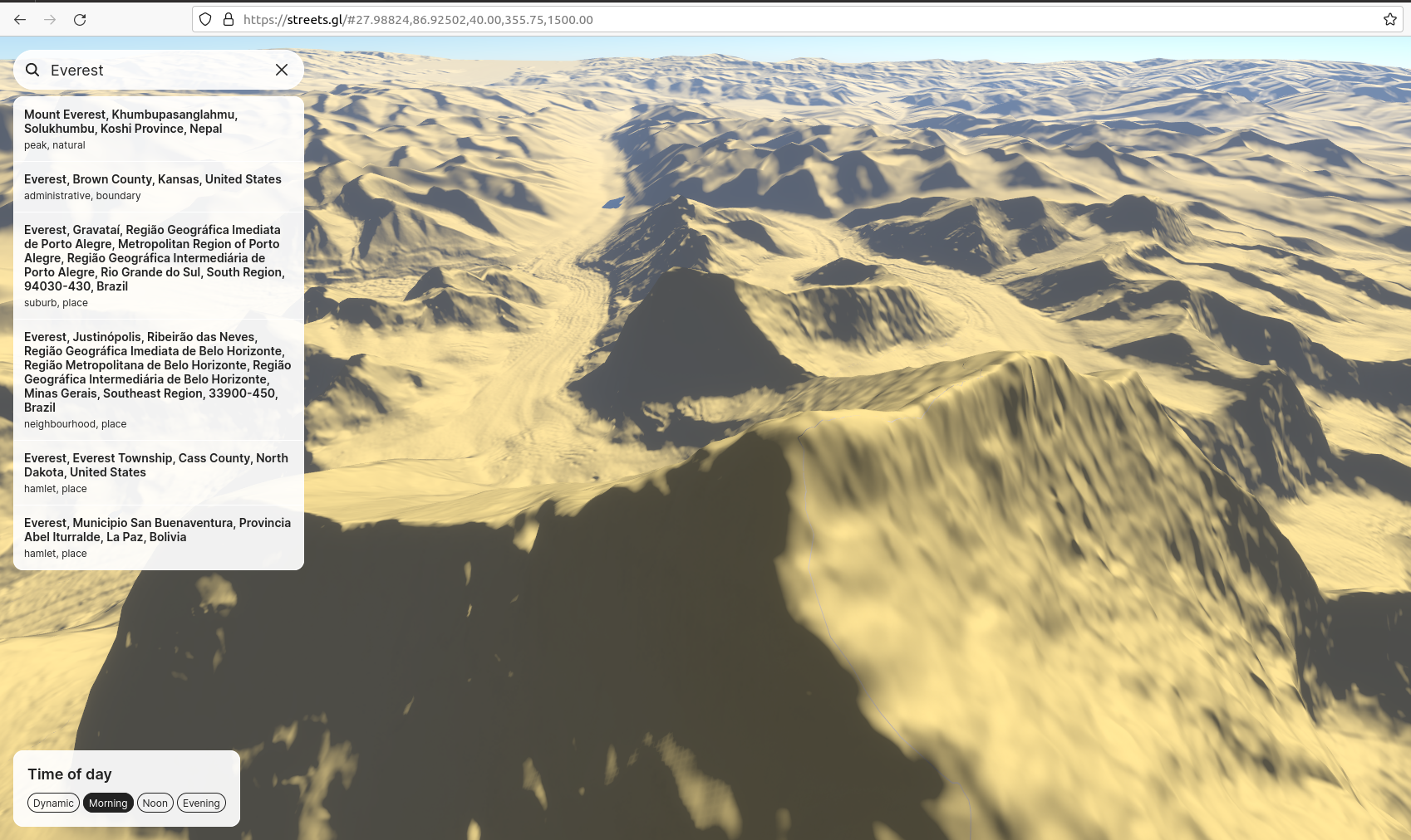 Glacier rendering · Issue #157 · StrandedKitty/streets-gl · GitHub