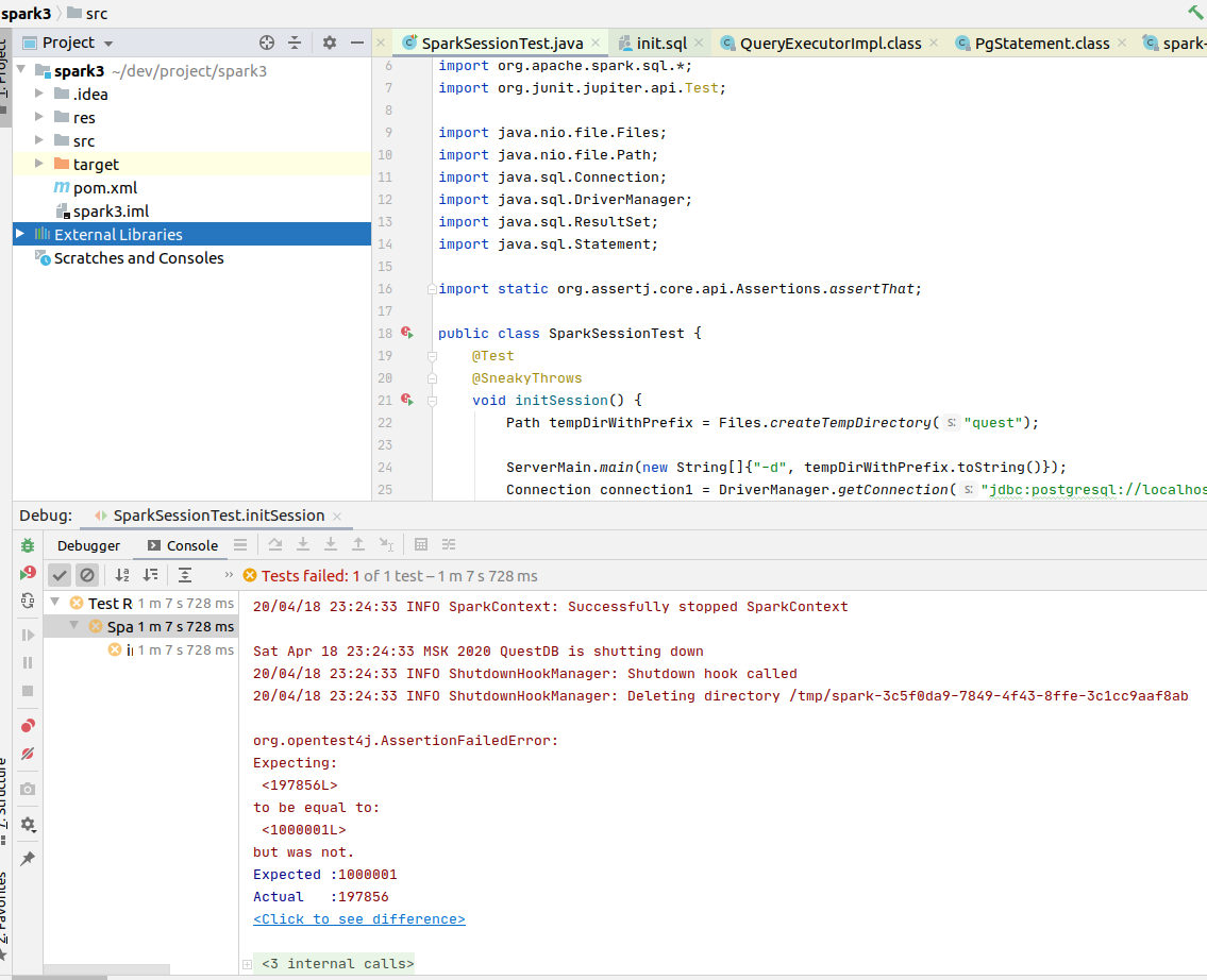Support Jdbc batch insert with setAutoCommit(false) as it used by ...