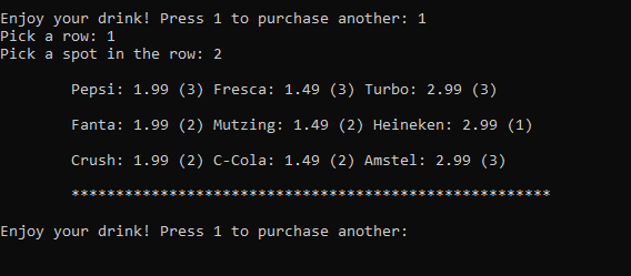 GitHub - ezran2022/Vending_Machine: This is a Java Desktop Application ...