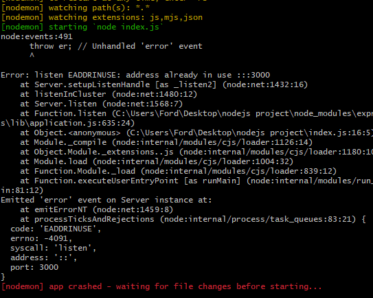Node Events 505 Throw Er Unhandled Error Event · Issue 36723