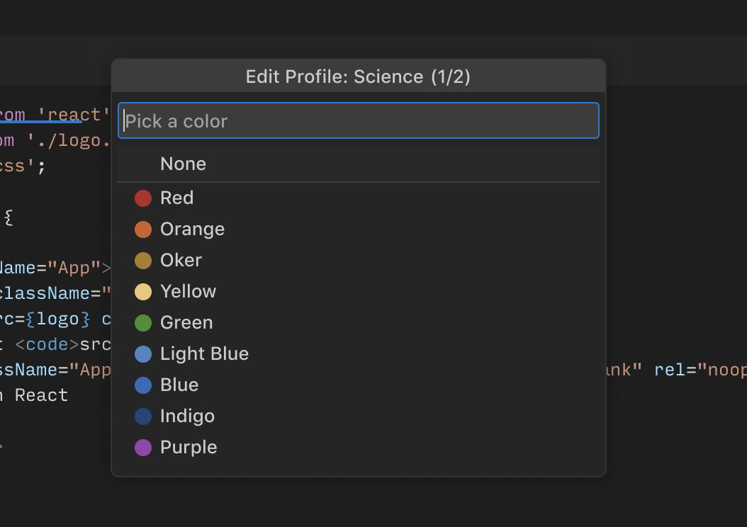 Create a set of icons+colors for custom profiles · Issue #188972 ...