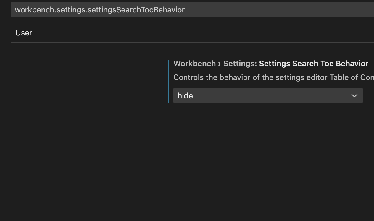Test Settings Editor Search Improvements · Issue 194026 · Microsoftvscode · Github