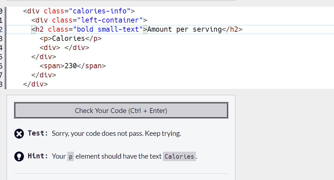 Nutrition Label 33 · Issue #49227 · freeCodeCamp/freeCodeCamp · GitHub