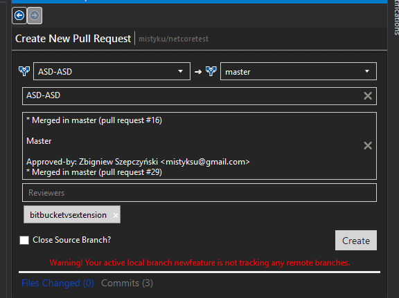 Can't create new Pull Requests · Issue #80 · MistyKuu/bitbucket-for-visual-studio · GitHub