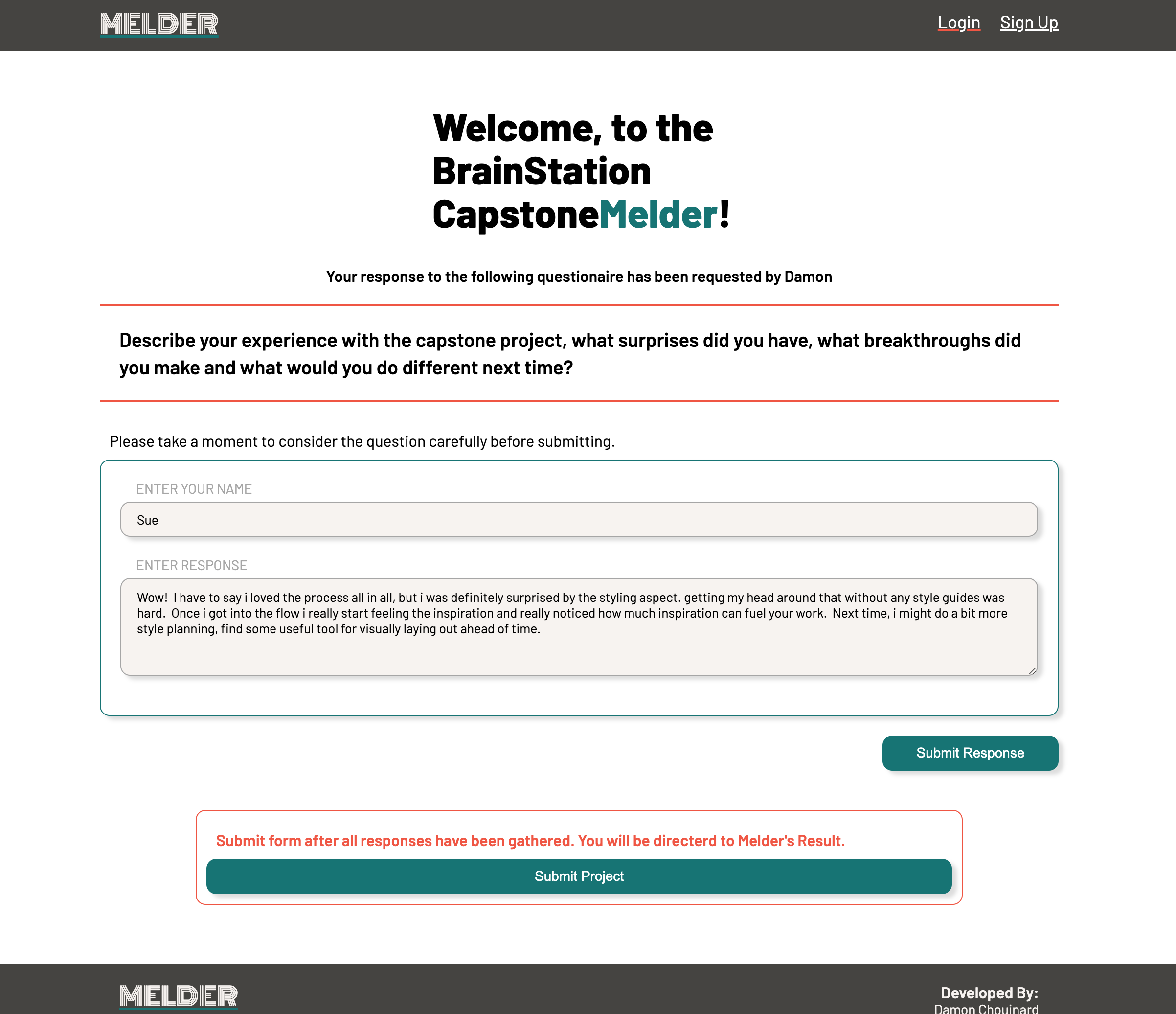 GitHub - MrPreachez/capstone-melder: Front-end for brainstation capstone project. Project name ...