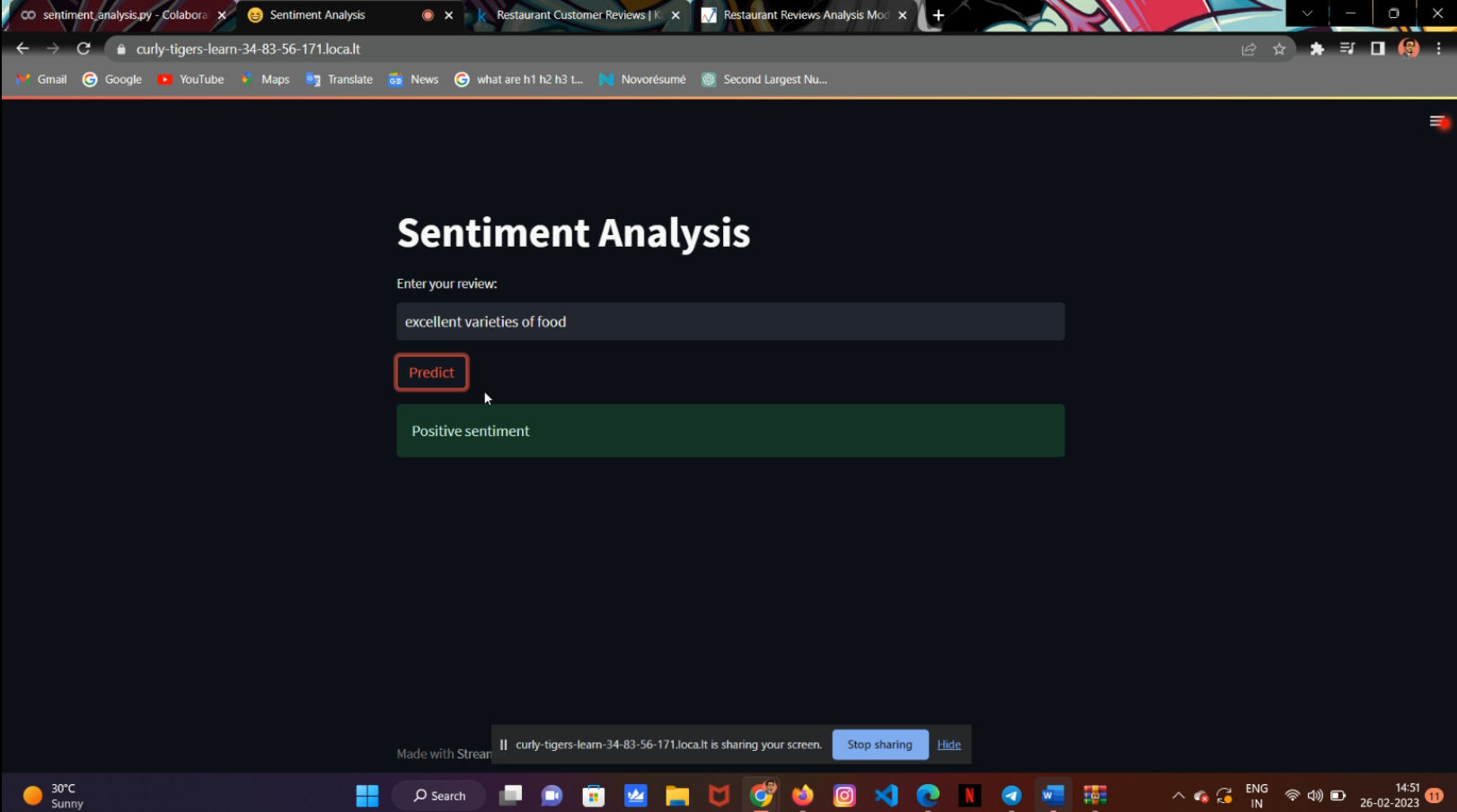 GitHub - dexter9800/Resturant-review-sentimental-analysis-using-machine-learning: Restaurant ...