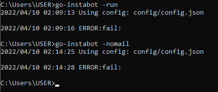 Error:fail: · Issue #96 · tducasse/go-instabot · GitHub