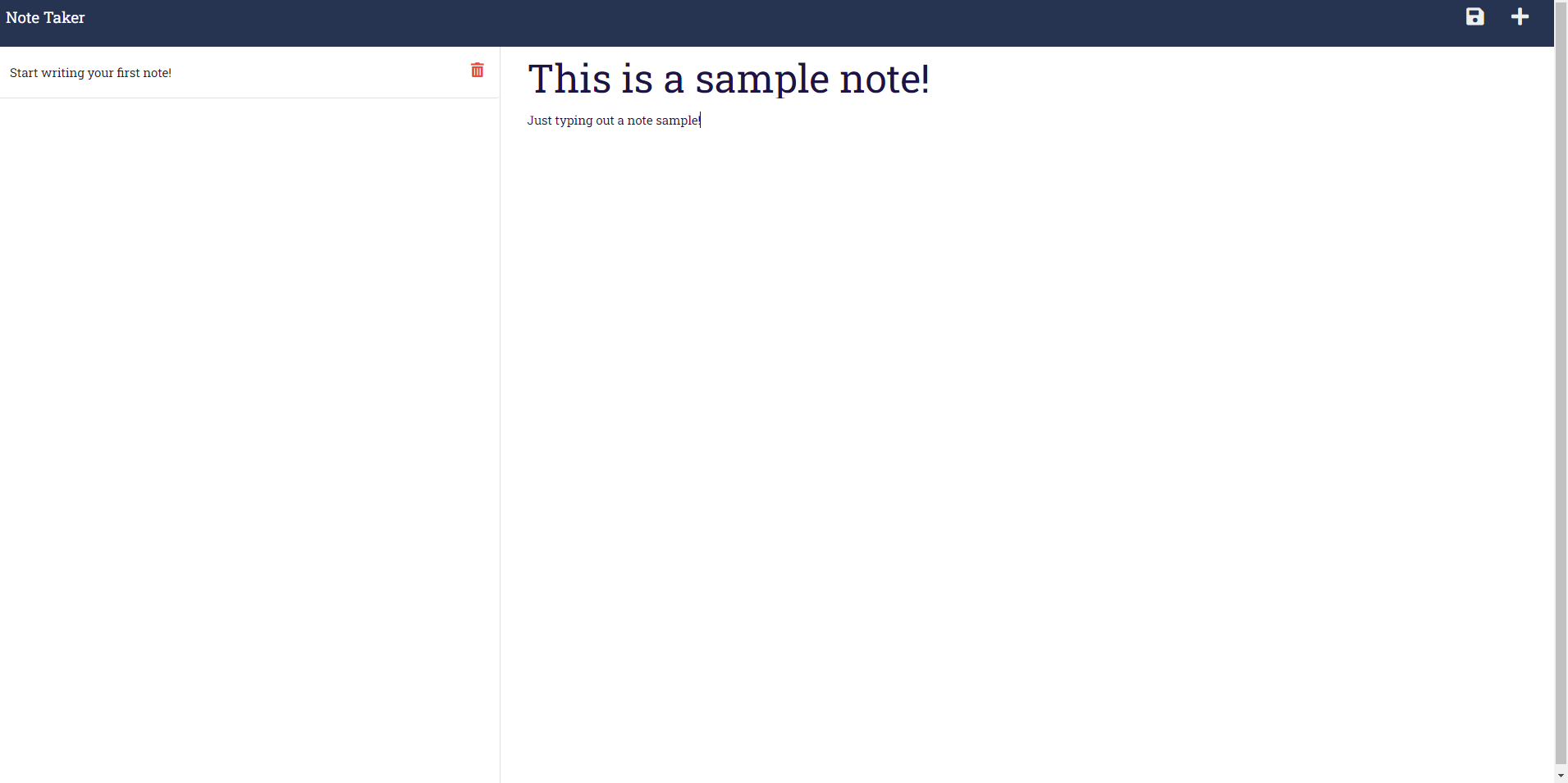 GitHub - ekellv/Note-Taker-App