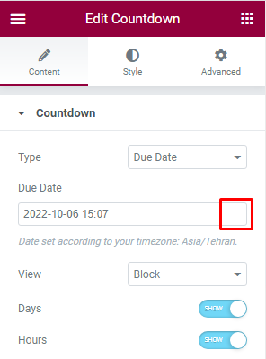 🚀 Feature Request: Dynamic tag for the countdown widget (for due date field) · Issue #19721 ...