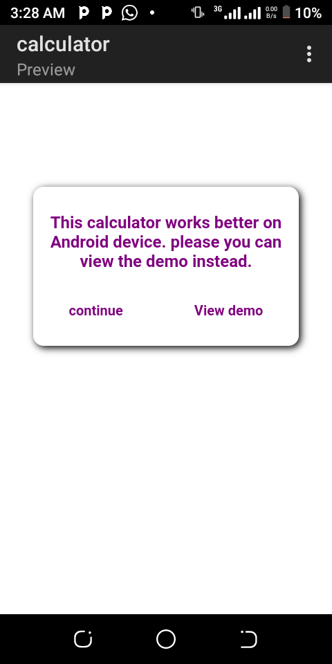 GitHub - Emmauel98/mobile-calculator
