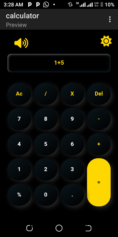 GitHub - Emmauel98/mobile-calculator
