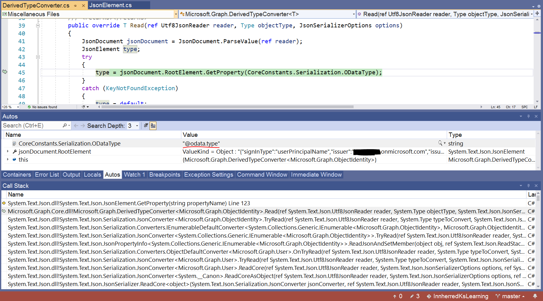 KeyNotFoundException in Users Collection Page deserialization · Issue #955 · microsoftgraph ...