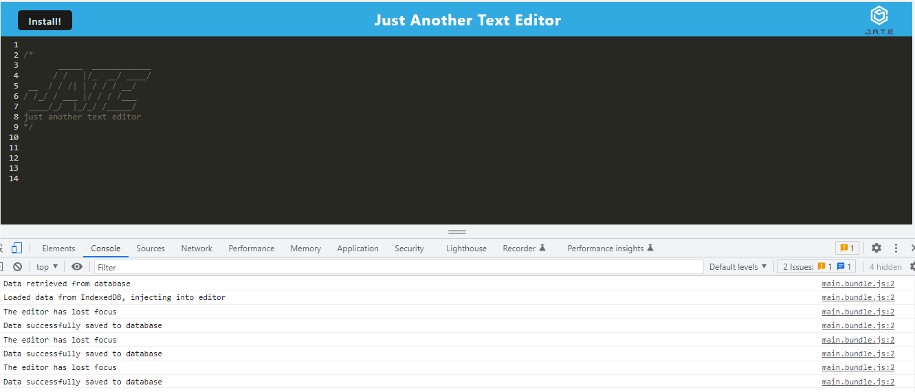 GitHub - Lreyes4/NewGen-Text-Editor: This is a progressive web ...