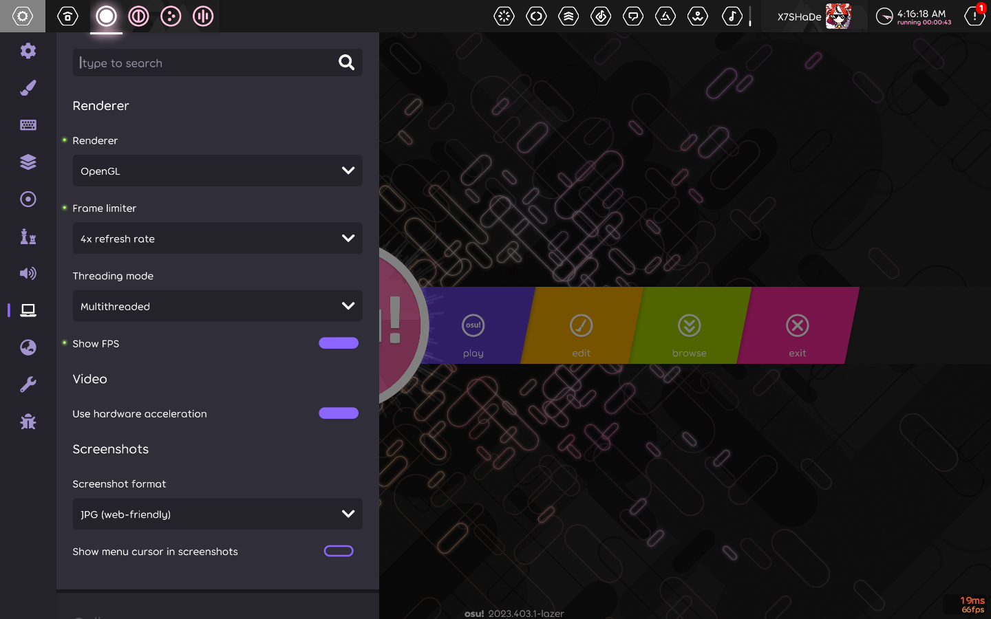 Broken font/sprite rendering on OpenGL (Veldrid) · Issue #23491 · ppy/osu · GitHub