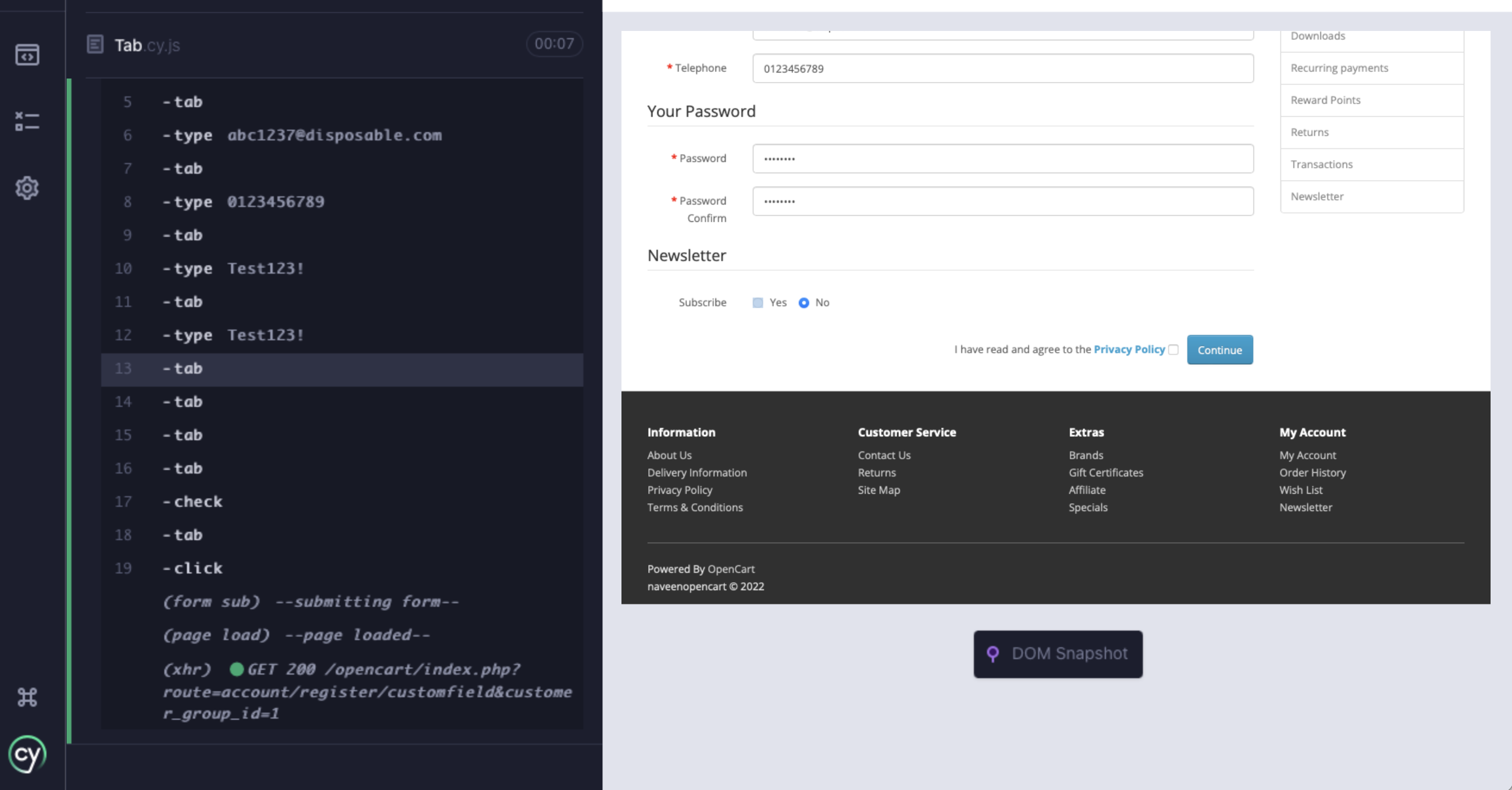 Cypress Webkit Does Not Support Open Browser When {failonstatuscode False} · Issue 23866