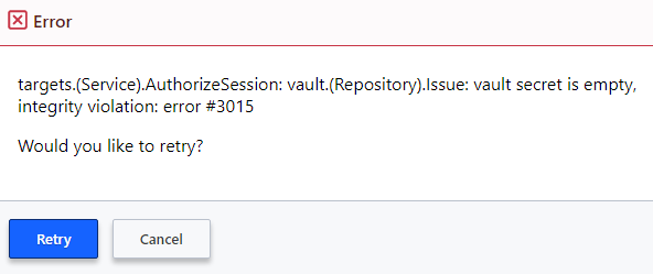 Getting "vault secret is empty, integrity violation" error · Issue #3012 · hashicorp/boundary ...