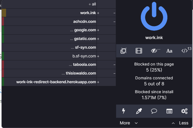 work.ink: detection · Issue #14676 · uBlockOrigin/uAssets · GitHub