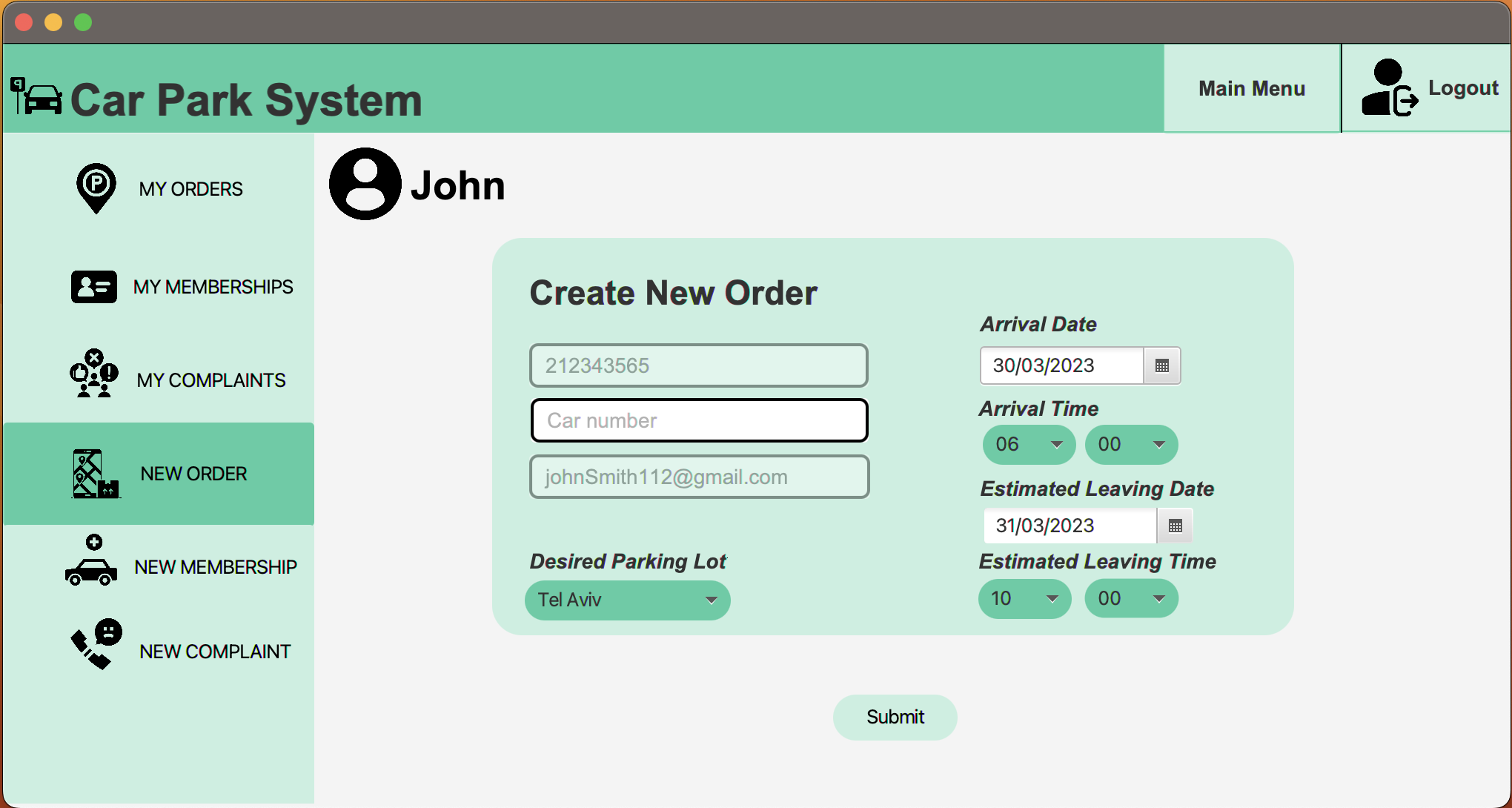 GitHub - Avitz1/CarParkSystem