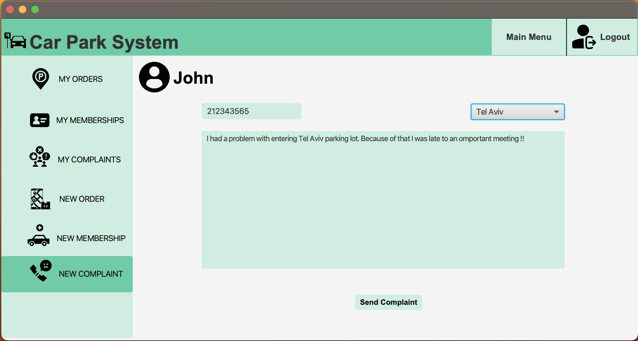 GitHub - Avitz1/CarParkSystem