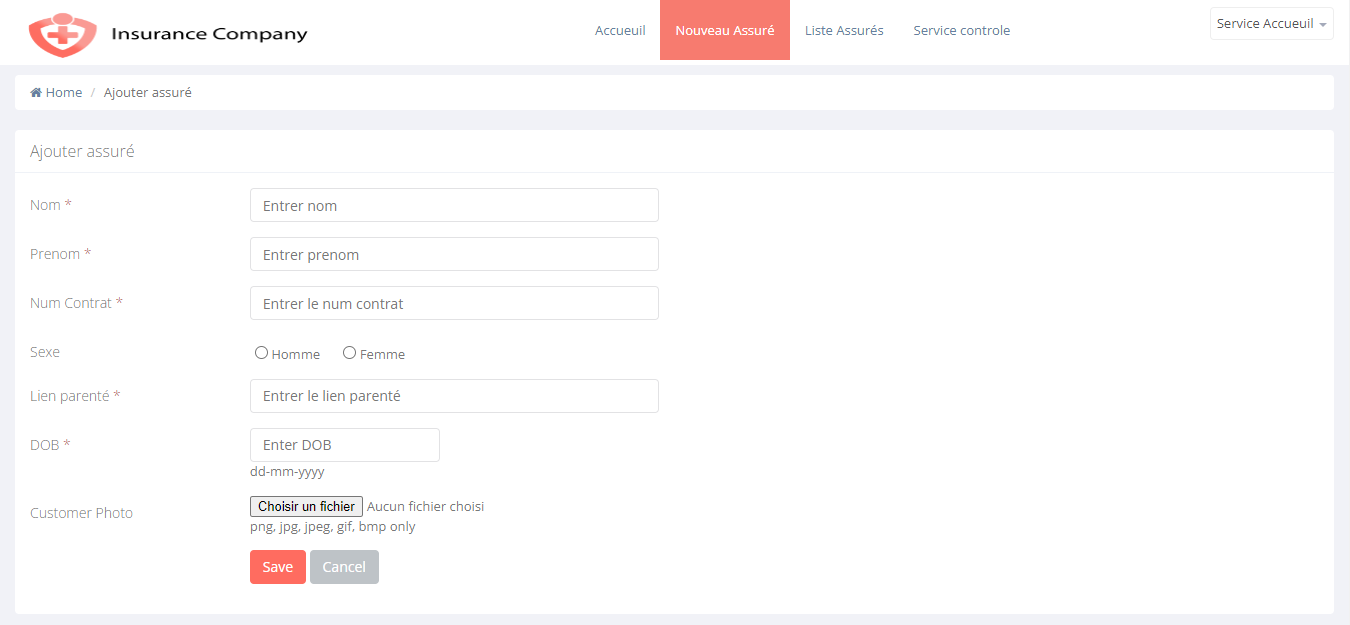 GitHub - Farah-frija/Assurance-Maladie: The Assurance Maladie application is a full-stack ...
