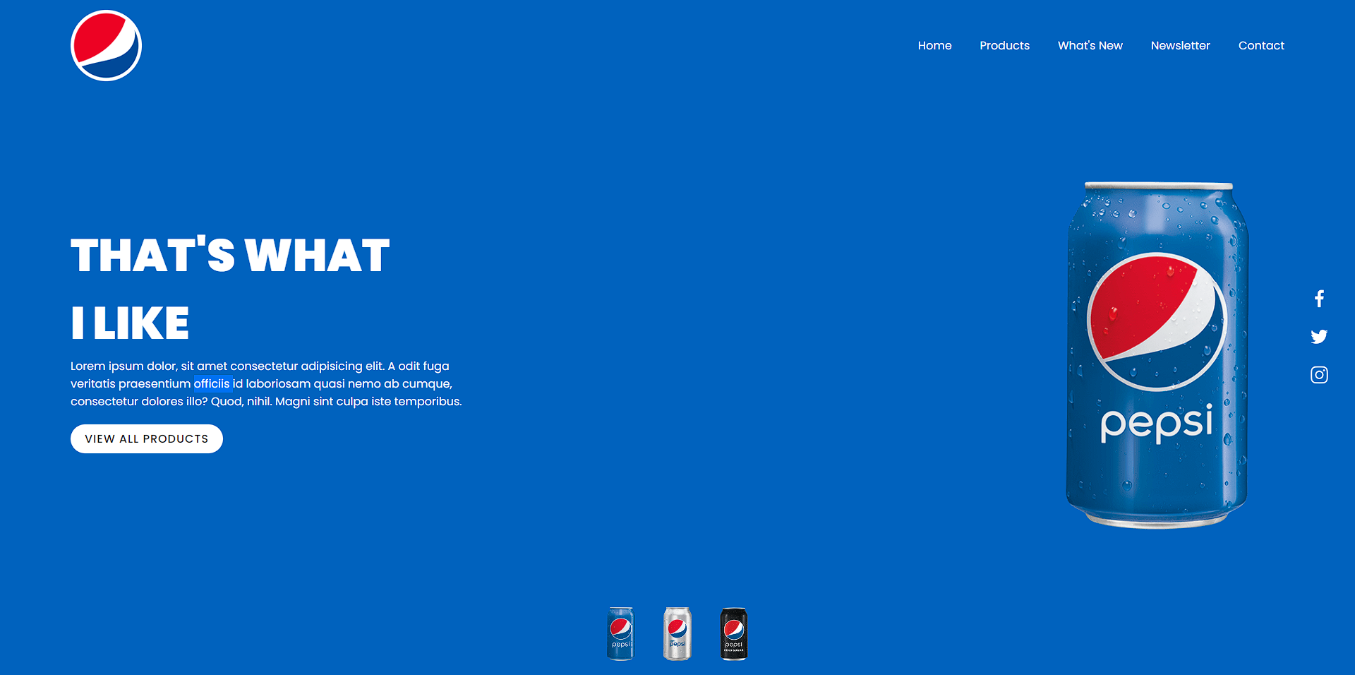 GitHub - GustavoS46/Pepsi-Landing-Page