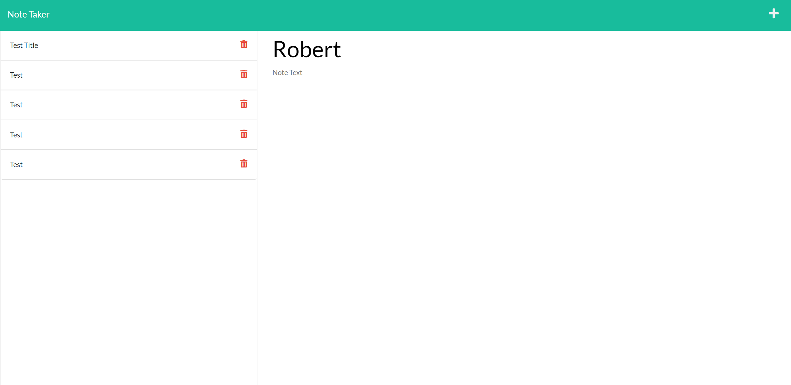 GitHub - rrvallar/Note-Taker-Application