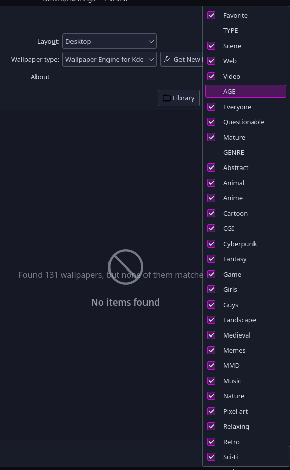 Cant link my WE and KDE plugin · Issue #319 · catsout/wallpaper-engine-kde-plugin · GitHub