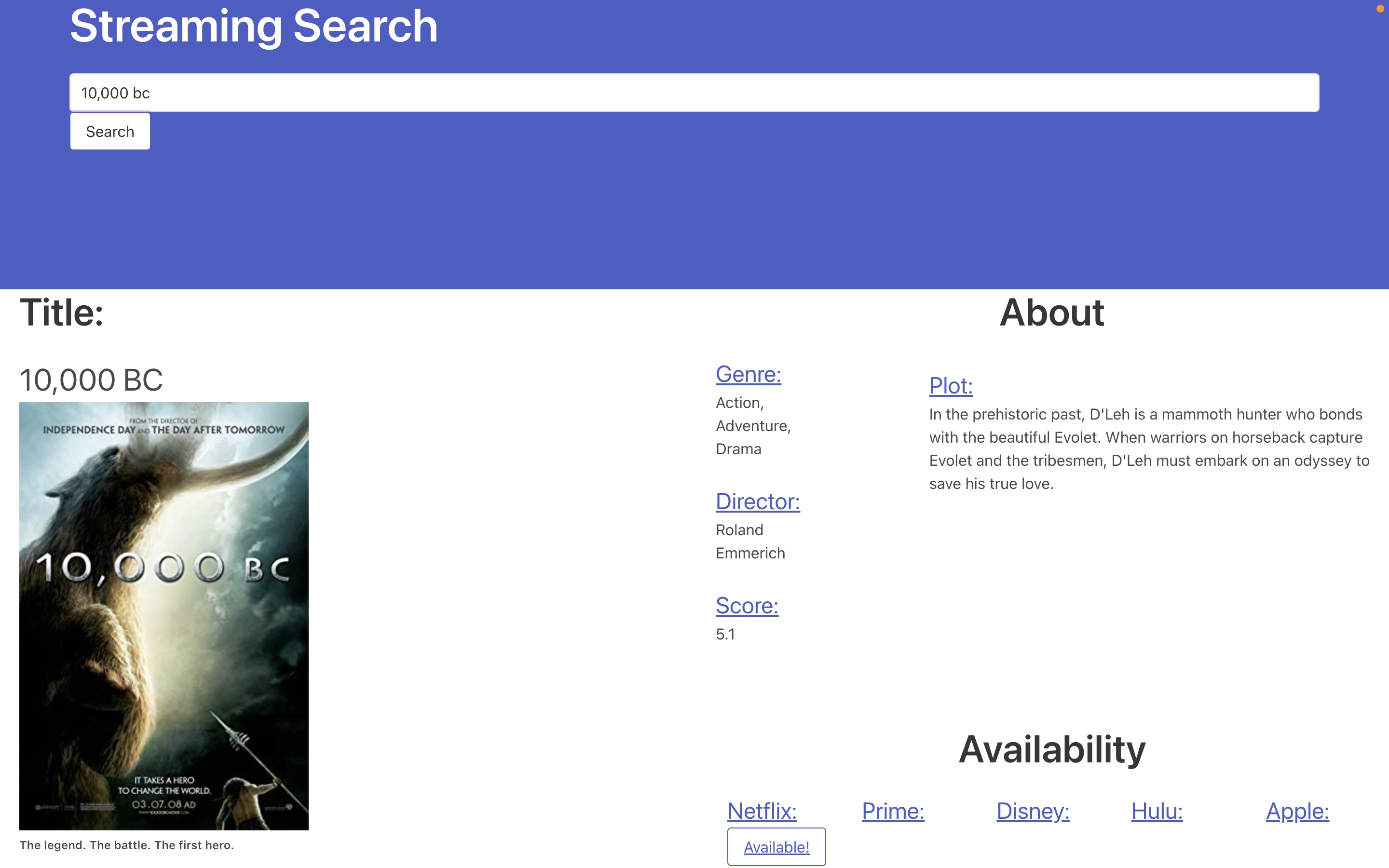 GitHub - rrvallar/Movie-Search-Engine