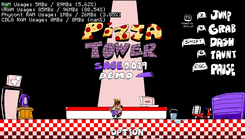 Pizza Tower Demo [PizzaTower_GM2] · Issue #563 · Rinnegatamante/YoYo ...