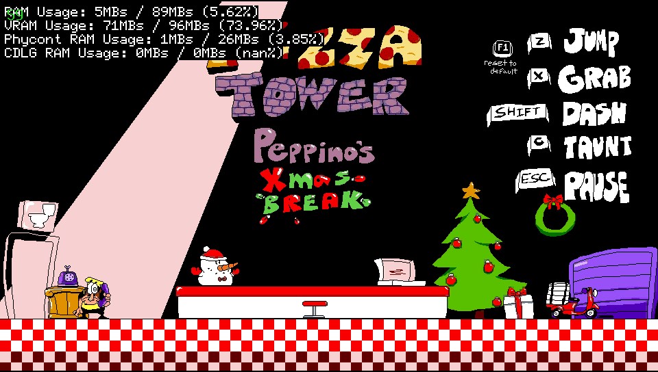 Pizza Tower: Peppino's Xmas Break [PizzaTower_GM2] · Issue #574 · Rinnegatamante/YoYo-Loader ...