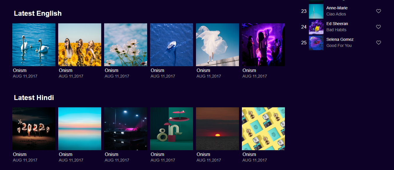 GitHub - zeyakarim/Music-Player: It is Music Player website. It's make ...