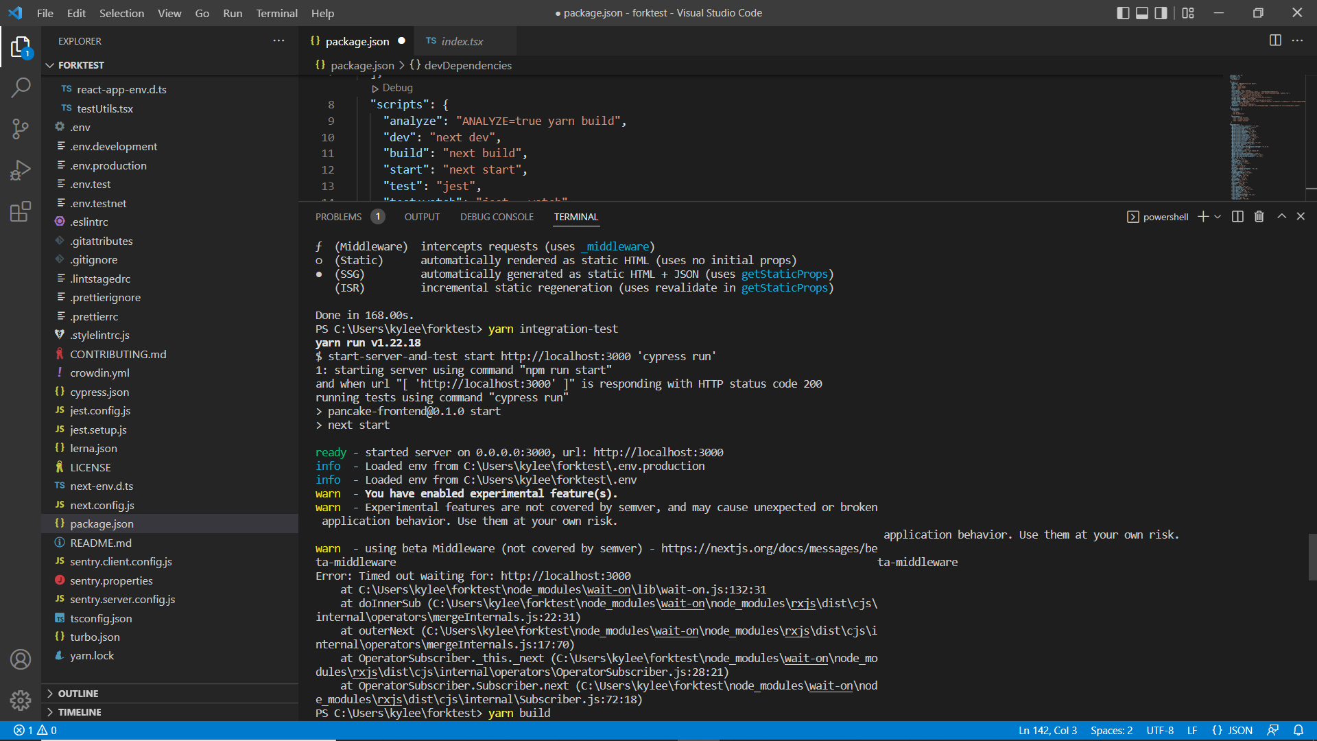 Frontend Run Errors · Issue #3669 · pancakeswap/pancake-frontend · GitHub