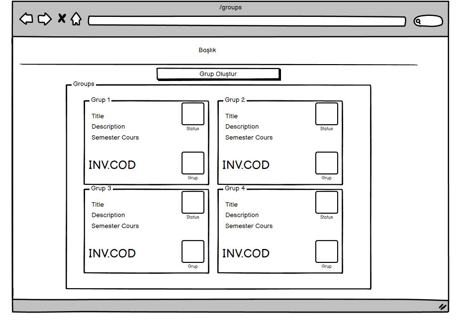 Group sayfası tasarımı · Issue #11 · omursahin/project_system_frontend · GitHub