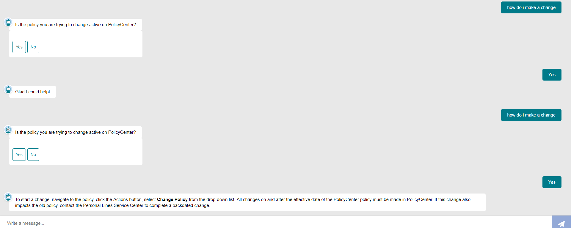 Bot Nodejs prompt.choice Prompts.choice button result is not working as expected, ex sometimes ...