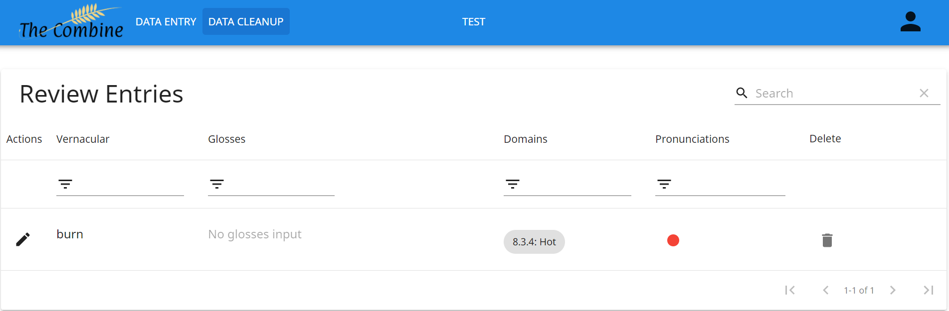 Gloss not shown in Review Entries · Issue #627 · sillsdev/TheCombine · GitHub