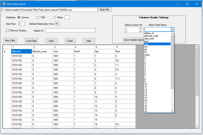 Uploading daily data · Issue #339 · climsoft/Climsoft · GitHub