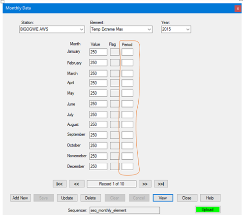 Sequencer Table for the Monthly Data Entry Form. · Issue #374 · climsoft/Climsoft · GitHub