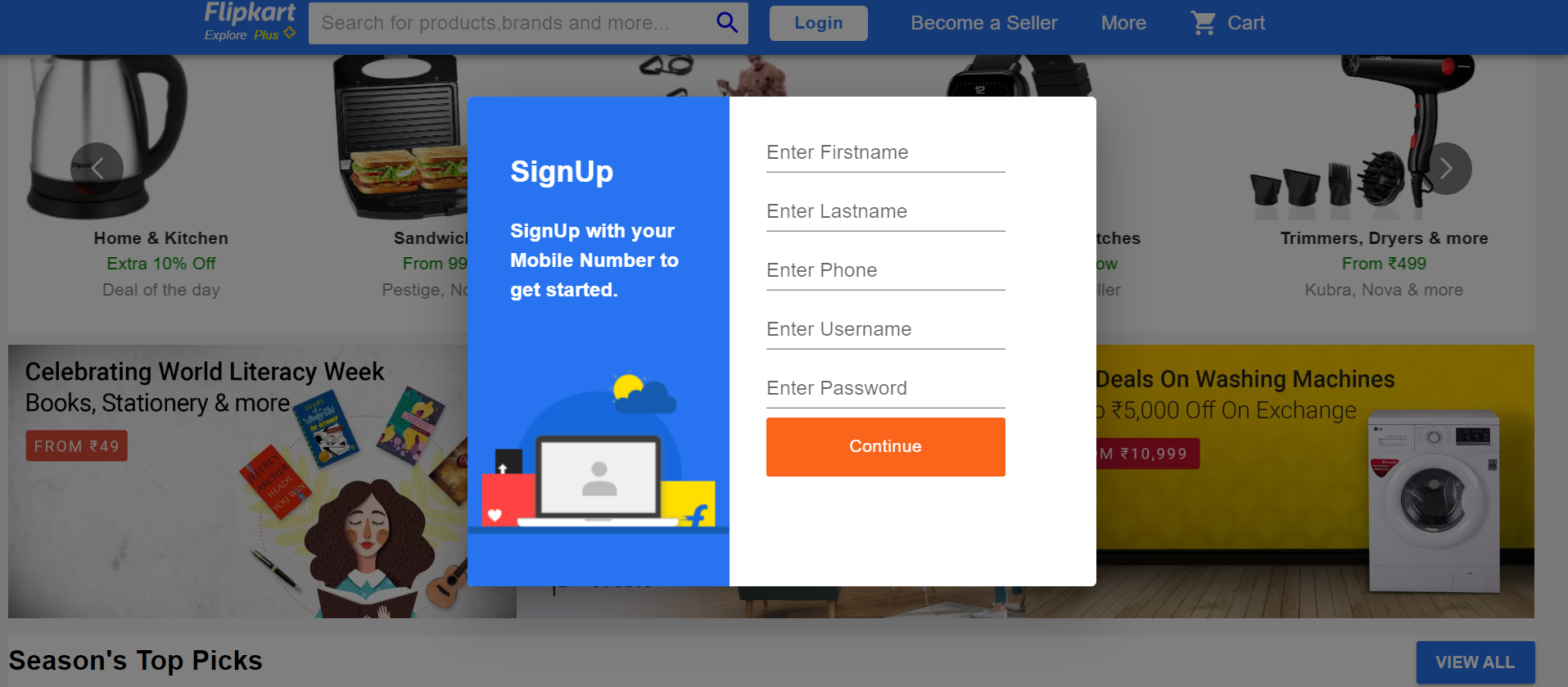 GitHub - Akarsh-1503/Flipkart-Clone