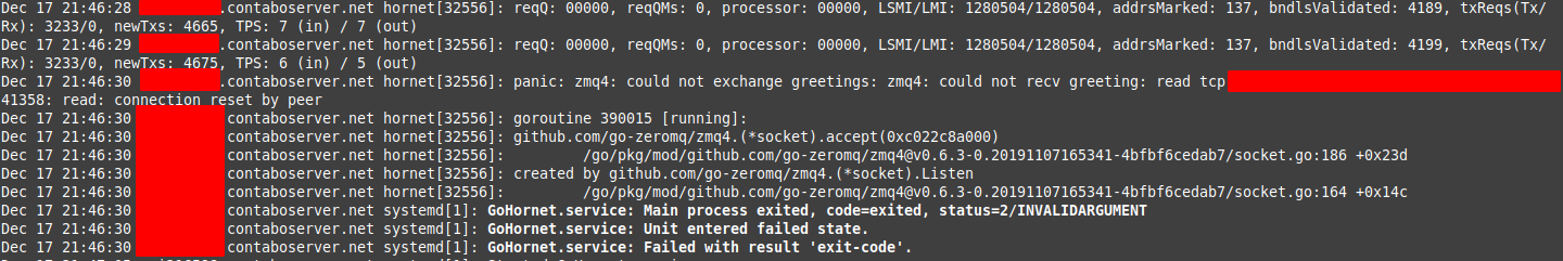 Remote Nmap on ZMQ 5556 port: node crashes · Issue #66 · iotaledger/hornet · GitHub