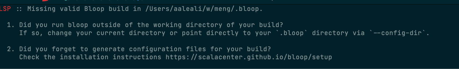 Emacs Metals complains about using scala 2.10.7 when the project is not using it · Issue #2167 ...
