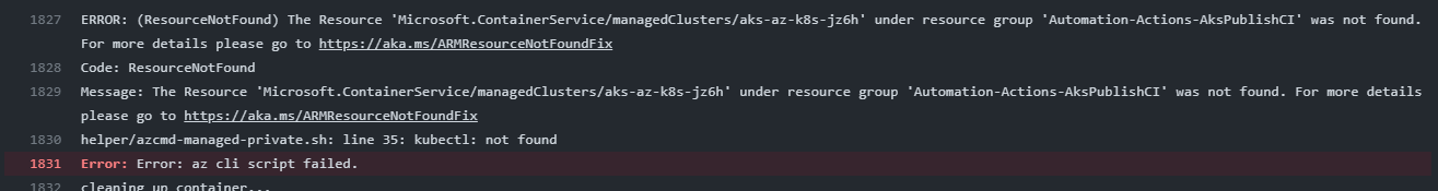 Validation Workflow Failing When Creating A Pr · Issue 641 · Azureaks Construction · Github