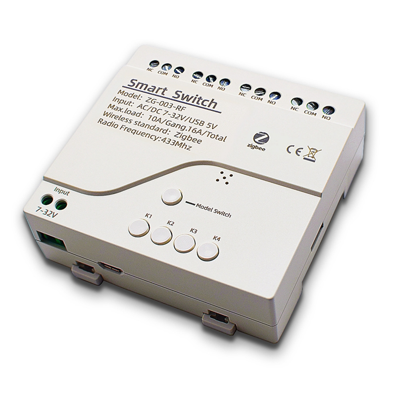 [New device support]: Tuya 4CH Zigbee Smart Switch Module with RF433 ...