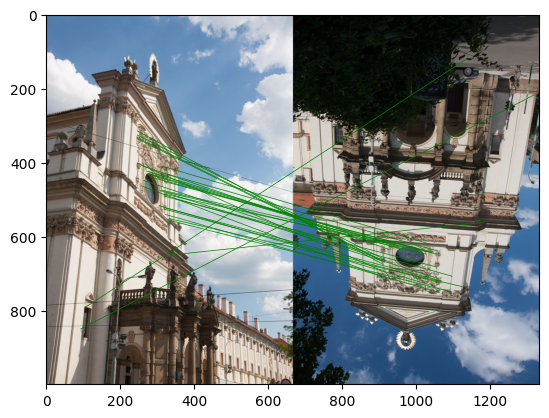 LightGlue on cases with either 90 or 180 degree rotation · Issue #64 · cvg/LightGlue · GitHub