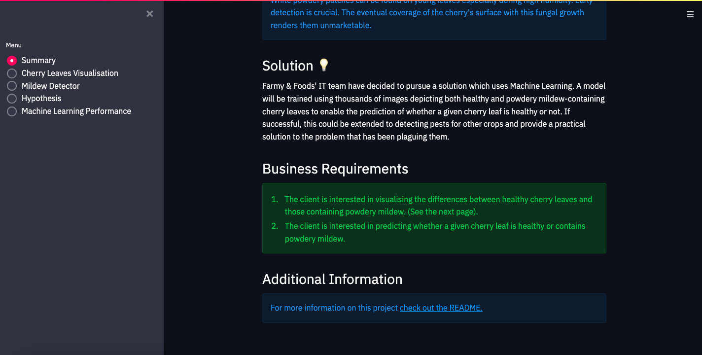 GitHub - Hasmelash95/cherry-leaves-mildew-detection: A project to use machine learning to detect ...