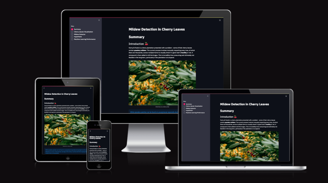 GitHub - Hasmelash95/cherry-leaves-mildew-detection: A project to use machine learning to detect ...