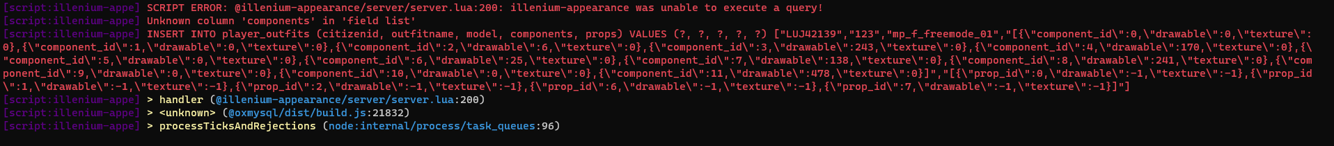 Save current outfit · Issue #285 · iLLeniumStudios/illenium-appearance · GitHub