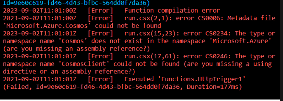 I am not able to use azure cosmos within azure function app · Issue #4068 · Azure/azure-cosmos ...