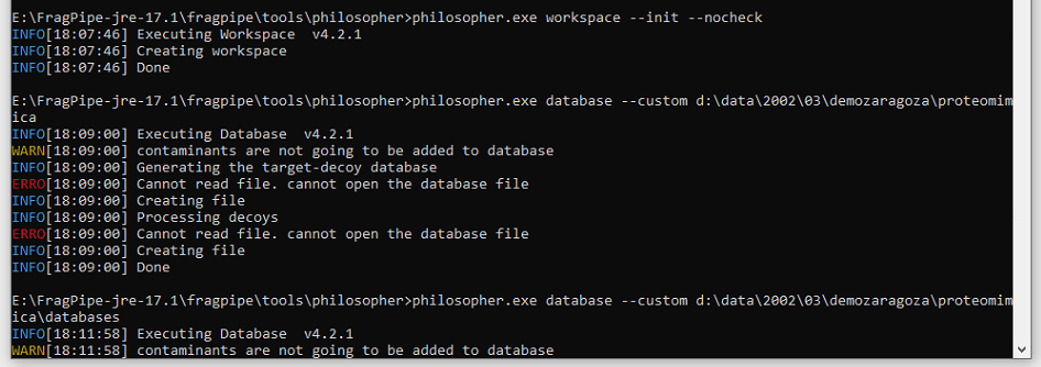 Download database · Issue #641 · Nesvilab/FragPipe · GitHub