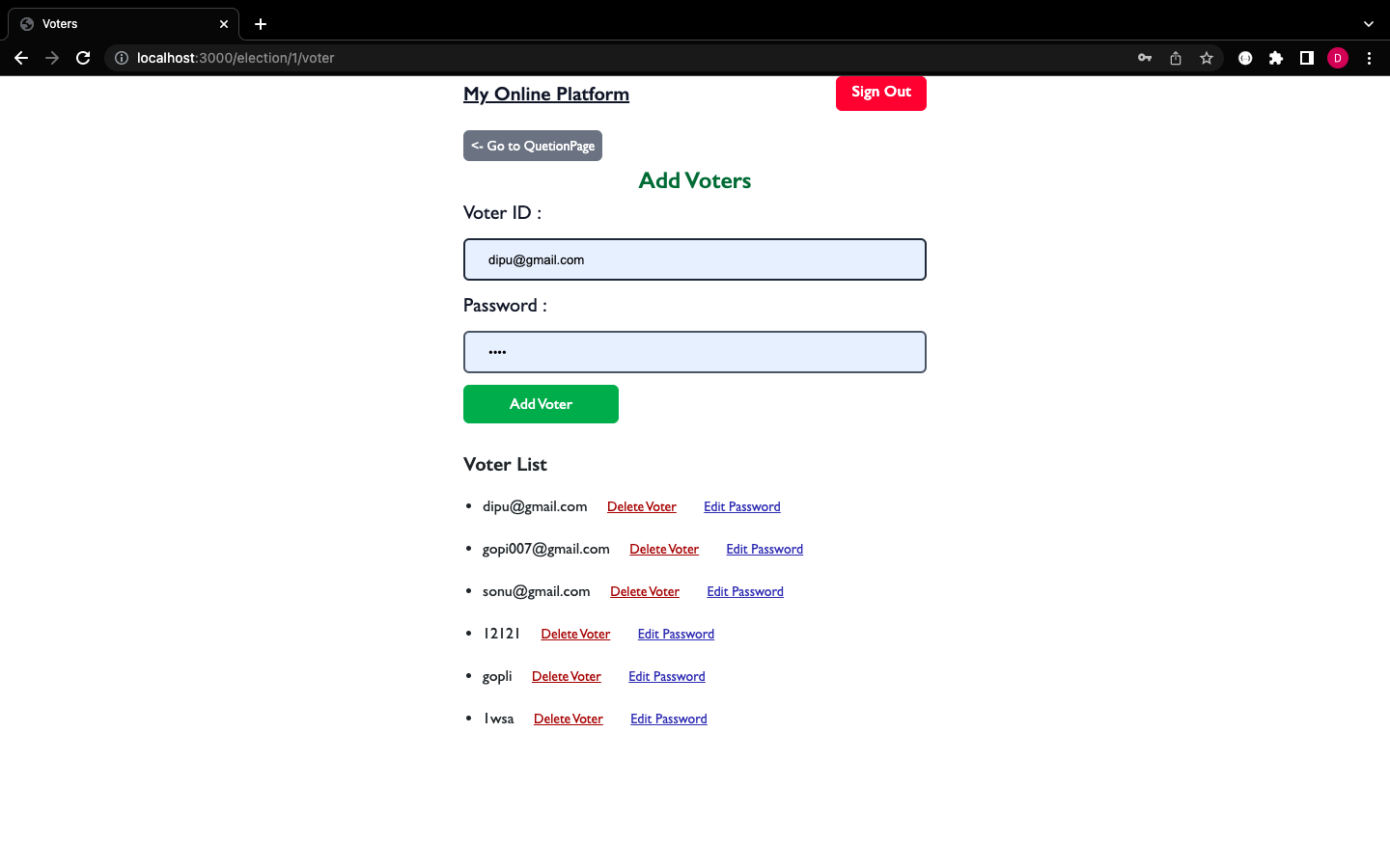 GitHub - DipeshRaval/voting