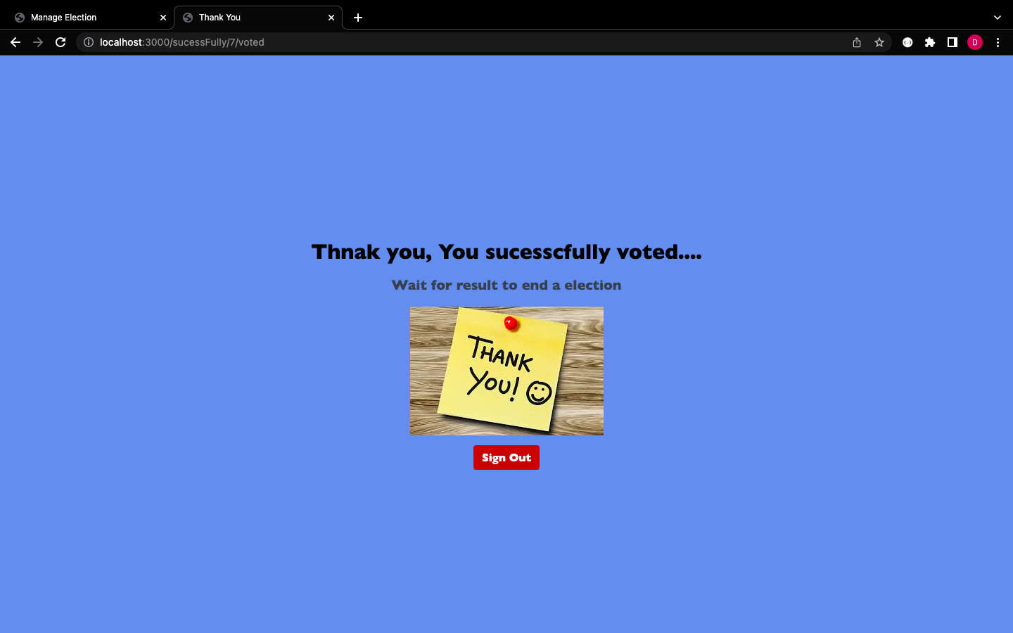 GitHub - DipeshRaval/voting